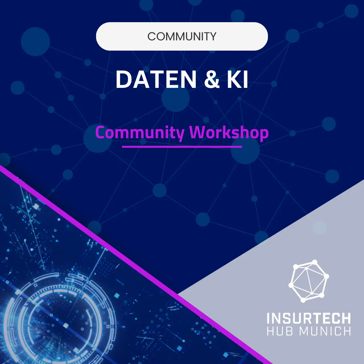 Daten & KI Community Workshop - InsurTech Hub Munich
